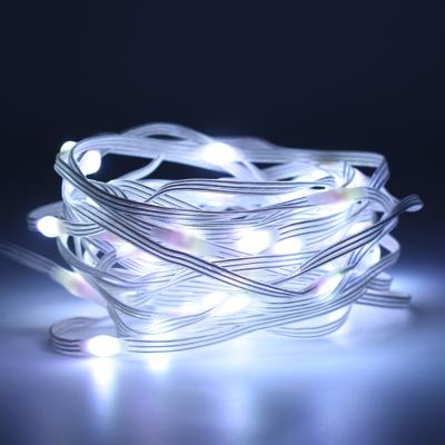Cina SUPER MARKET SALE DTC Home Decoration Fully Color Led Remote Christmas Lights 5w 16.4ft RGB String Light in vendita