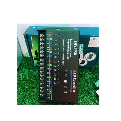 Cina Hot Sale 12 Channel 5A Strip RGB Programmable Diy Multifunctional Led Controller in vendita