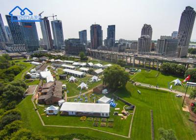 China Outdoor Events Party Marquee Tents Fire Retardant With PVC Walls OEM ODM Party Tent With Sides for sale