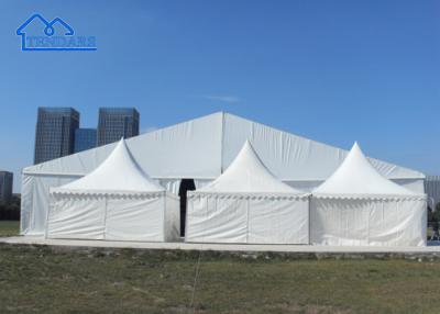 Cina Heavy Duty Cuatom Instant Gazebo Party White Canvas Tent With Wind Resistant For Sale in vendita