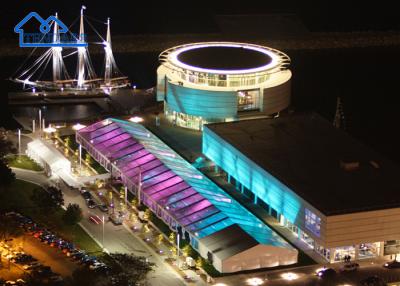 中国 Waterproof, Fireproof, UV-Resistant Custom A Shape Clear Wedding Events Tent Big Marquee Tent For Sale 販売のため