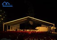 China Large Span Prefab Warehouse Membrane Structure Tent 25m Clear Span Event Hall for sale