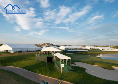 中国 Water Proof, UV Resistance, Fire Retardant Portable Aluminum Clear Large Marquee Tent For Events Wedding 販売のため