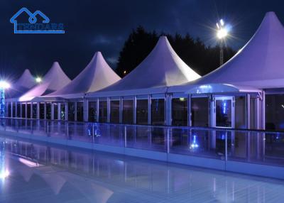 Cina High Quality White , Trasparent or other color Custom Pvc Pagoda Marquee Tent With Glass Wall For Sale in vendita
