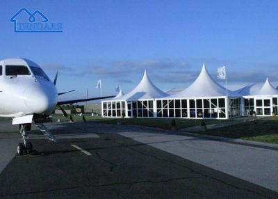 Cina High Quality White , Trasparent or other color Custom Pvc Pagoda Marquee Tent With Glass Wall For Sale in vendita