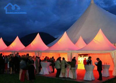 China Tear Resistant Aluminium Pagoda Tent Wedding Party Marquee With Sides Excellent Tents for sale