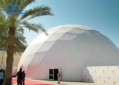 China White Large Geodesic Dome Tent Dia 15m 20m 30m For Big Party for sale