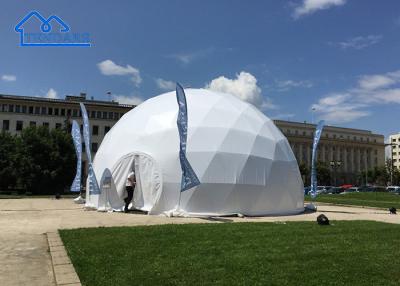 Cina Outdoor Custom Luxury Camping PVC Living Room Glamping Dome Resort Tent in vendita