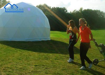 Cina Outdoor Custom Luxury Camping PVC Living Room Glamping Dome Resort Tent in vendita