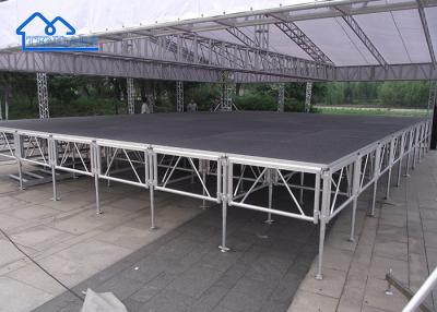 China Portable Easy Assemble Aluminum Stage Truss Mobile Event Plywood Stage Adjustable Stage Platform en venta