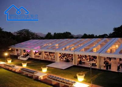 Cina Grande tenda da sposa all'aperto 30m per feste Tenda da cerimonia di matrimonio all'aperto resistente agli UV in vendita