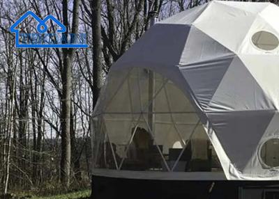 Cina Customized Geo Dome Tents Commercial Outdoor Family Glamping Tent With Round Door in vendita