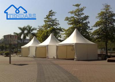 China New Design Outdoor Aluminum Alloy Small PVC Cover Pagoda Tent For Wedding Party Price Cheap for sale