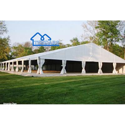 Cina Struttura di alluminio personalizzata Tenda bianca resistenza ai raggi UV Tenda a baldacchino migliore per sport in vendita