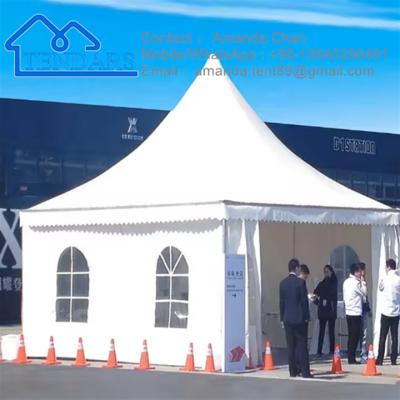 중국 야외 파티 상업 행사 방수 무역 전시회 대관막 텐트 중형 파고다 텐트 판매 판매용