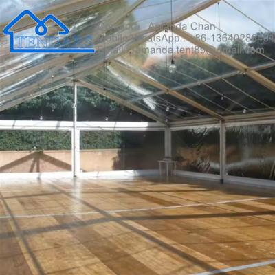 中国 Aluminum Alloy Clear Pvc Cover Decorative Lining Marquee Party Tents Event Tent For Sale 販売のため