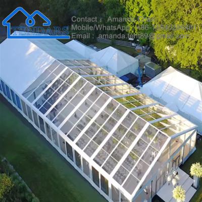 中国 Double Coated Pvc Marquees Frame Tent Exhibition Aluminium Tents For Events Wedding Party For Sale 販売のため