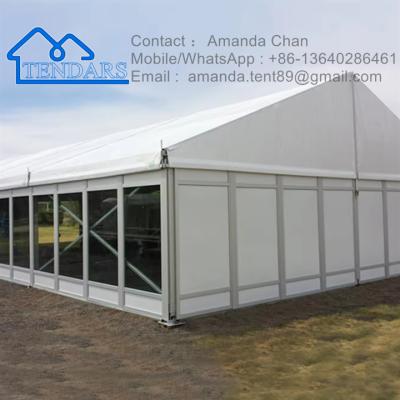Cina Aluminio e PVC di migliore qualità più popolare Consumer Industrial Workshop Magazzino Tenda di stoccaggio in vendita in vendita