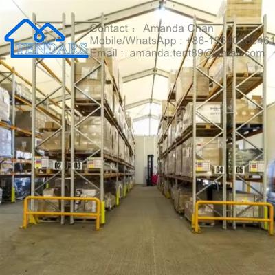 China Custom Size White Commercial Heavy Duty Aluminum Frame Marquee Pvc Canopy Storage Tent for sale