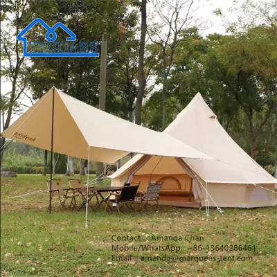 China Factory Luxury Customized New Design Safari Tent Waterproof Resort Tent Canvas for sale