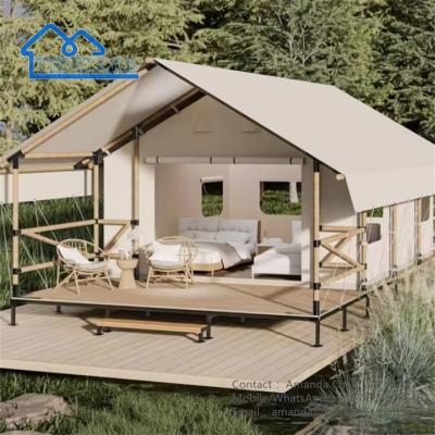 Cina Tenda per hotel all'aperto Grande progetto Tenda impermeabile Glamping Luxury Safari Lodge in vendita