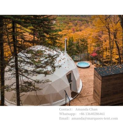 Cina Alta sicurezza in plastica gonfiabile trasparente Glamping Cottage Giardino Cupola di bolla Campeggio Hotel tenda in vendita