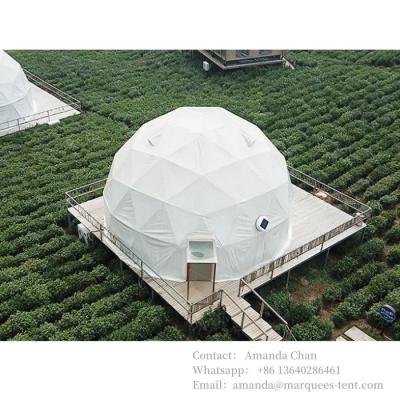 Cina Alta sicurezza in plastica gonfiabile trasparente Glamping Cottage Giardino Cupola di bolla Campeggio Hotel tenda in vendita