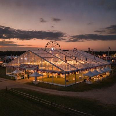 China USA County Fair Festival Mega Party Marquee Tent Large Span Clear Span American Event Grounds Canopy Structure for sale