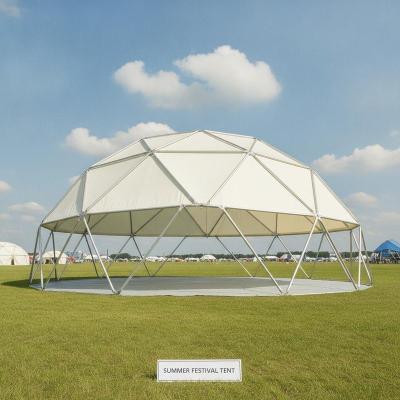 China Waterproof UV Protected Aluminum Party Tent Double PVC Coated Roof for Summer Festivals for sale