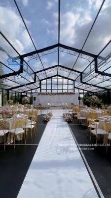 China Atrium Tent Long Span Church Wedding Marquee Modular Bay Layout Aluminium Frame for sale