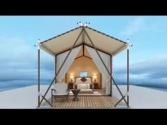 Mildew Resistant Cotton Double Door Bell Tent Customized Tents For Event