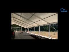luxury aluminum outdoor banquet tents white color fireproof big outdoor tents for sale