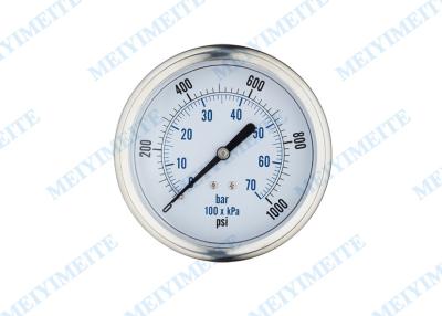 China Isolate Hydraulic pressure gauge , 4
