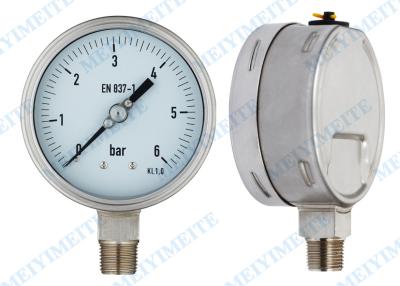 China 100mm Welding pressure gauge for sale