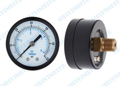 China Black steel general pressure gauge for sale