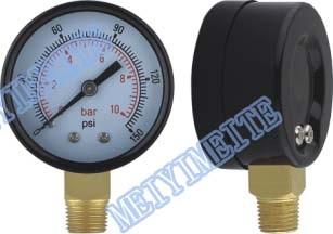 China 50mm General Pressure Gauge , 2