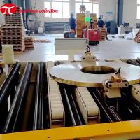 China Stacking System Dustproof  Copper Coil Wrapping Machine Horizontal for sale