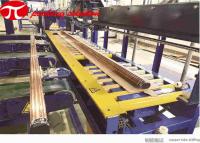 China Horizontal Automatic Packaging Line Copper Tube Bar Bundle Packing Machine for sale