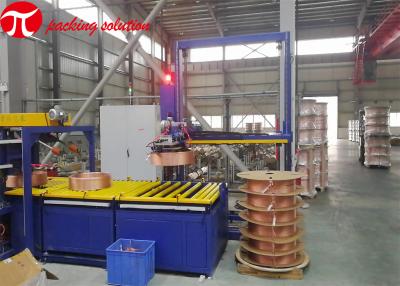 Cina Vuoto Chuck Wire Coil Wrapping Machine 800mm-1500mm orizzontali automatici OD in vendita