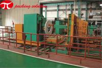 China Automatic Vertical Steel Coil Packaging Line with Stacking & Tilting System 800-1500mm OD for sale