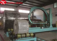 China LLDPE Vertical Aluminum Coil Wrapping Machine Automatic 2300mm Width 8000kg Capacity for sale