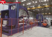 China LLDPE Vertical Aluminum Coil Wrapping Machine Automatic 2300mm Width 8000kg Capacity for sale