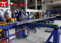 China 6000mm Automatic Horizontal Steel Tube Packaging Machine Pipe Bundle Wrapping Machine 380V 3Phase for sale