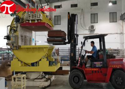 China Metal Coil Tilter Machine Mechanical Transfer 180 Degree Coil Turnover Machine 2T Loading for sale
