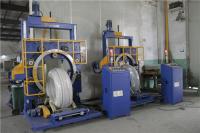 China 150mm Width PE Plastic Coil Pipe Packing Machine 380V for Protecting and Fixation Goods for sale