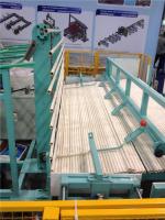 China Horizontal PP PPR Pipe Packing Machine / Automatic Offline Plastic Pipe Bundling Machine for sale