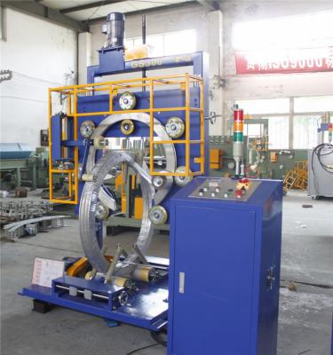 Cina Macchina avvolgitrice 800mm di acciaio del filo della macchina imballatrice di allungamento elettrico orizzontale della bobina in vendita