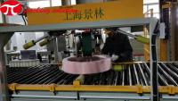China OD 1500mm Copper Coil Wrapping Machine with Automatic Shifting Station Customized for sale