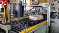 China OD 1500mm Copper Coil Wrapping Machine with Automatic Shifting Station Customized for sale