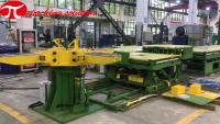 China 30mm Copper Coil Packaging Line LLDPE Welding Stacking Line 1000-1500mm OD for sale